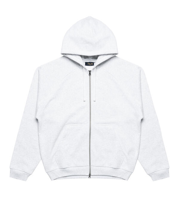 Dime Cursive Small Logo Zip Hoodie | DIMEHO2558ASH | AFEW STORE